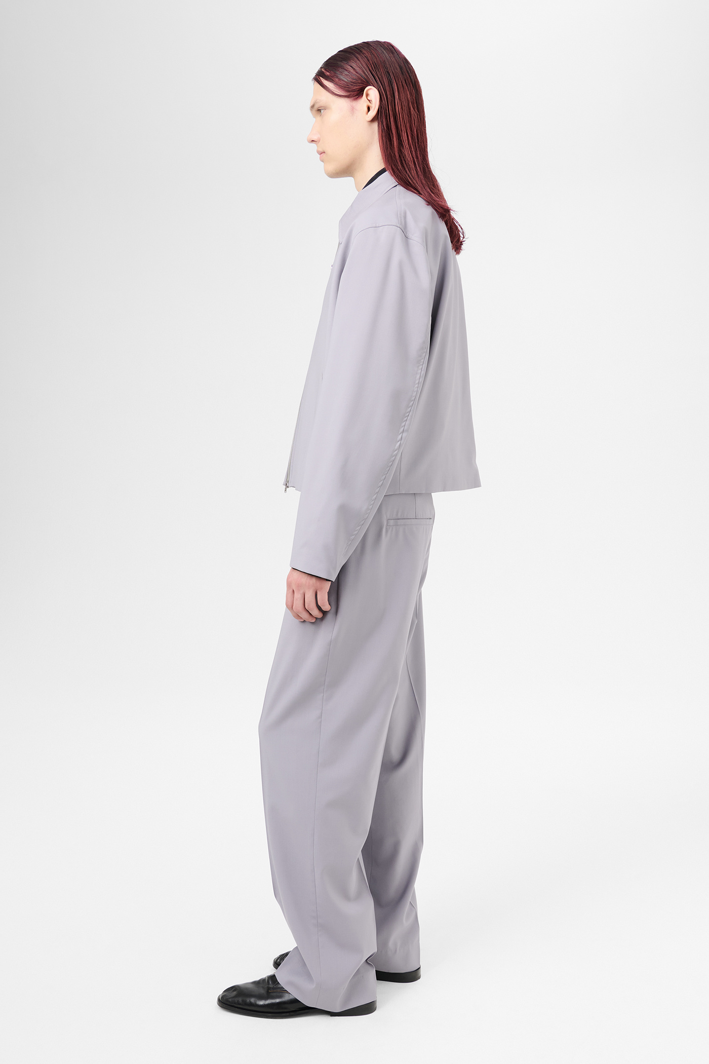 Mini Jacket Dusty Lavender High Twist Wool - Our Legacy