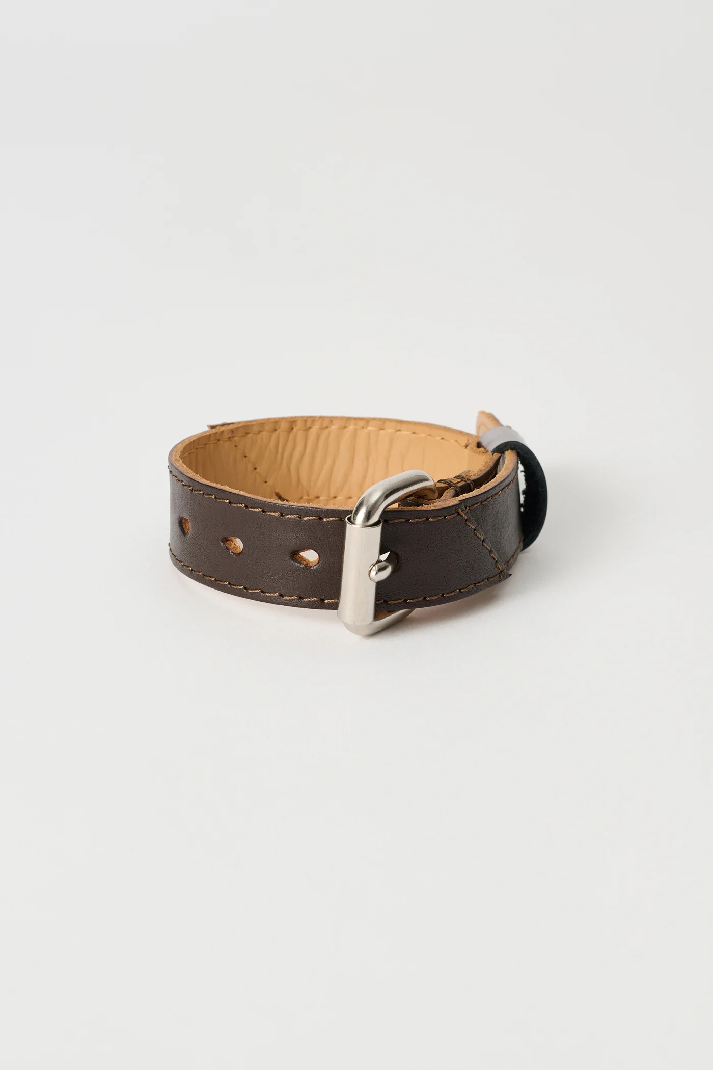 Cigarr Bracelet Maduro Brown Cattle Hide - Our Legacy