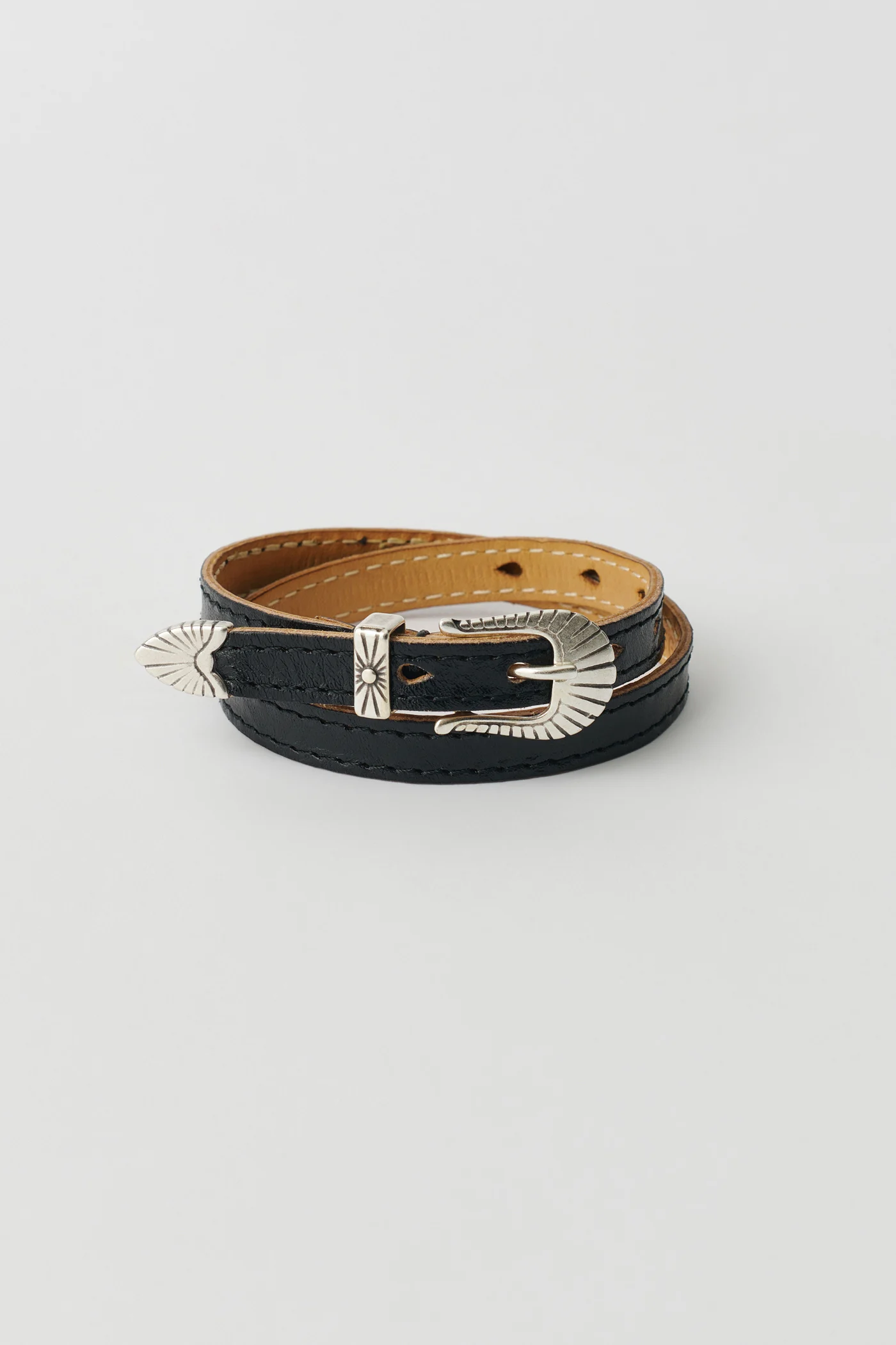 Cowboy Wrap Around Deep Black Leather - Our Legacy